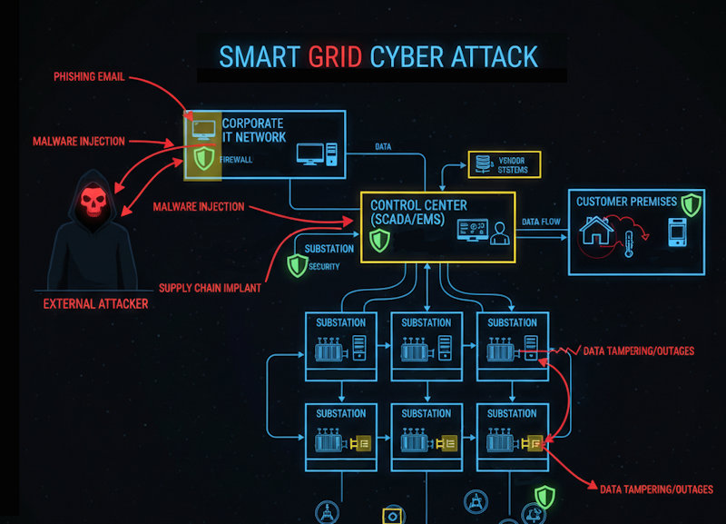 Smart Grids: Technical Analysis of Advanced Cyber Attack Vectors - IoT ...